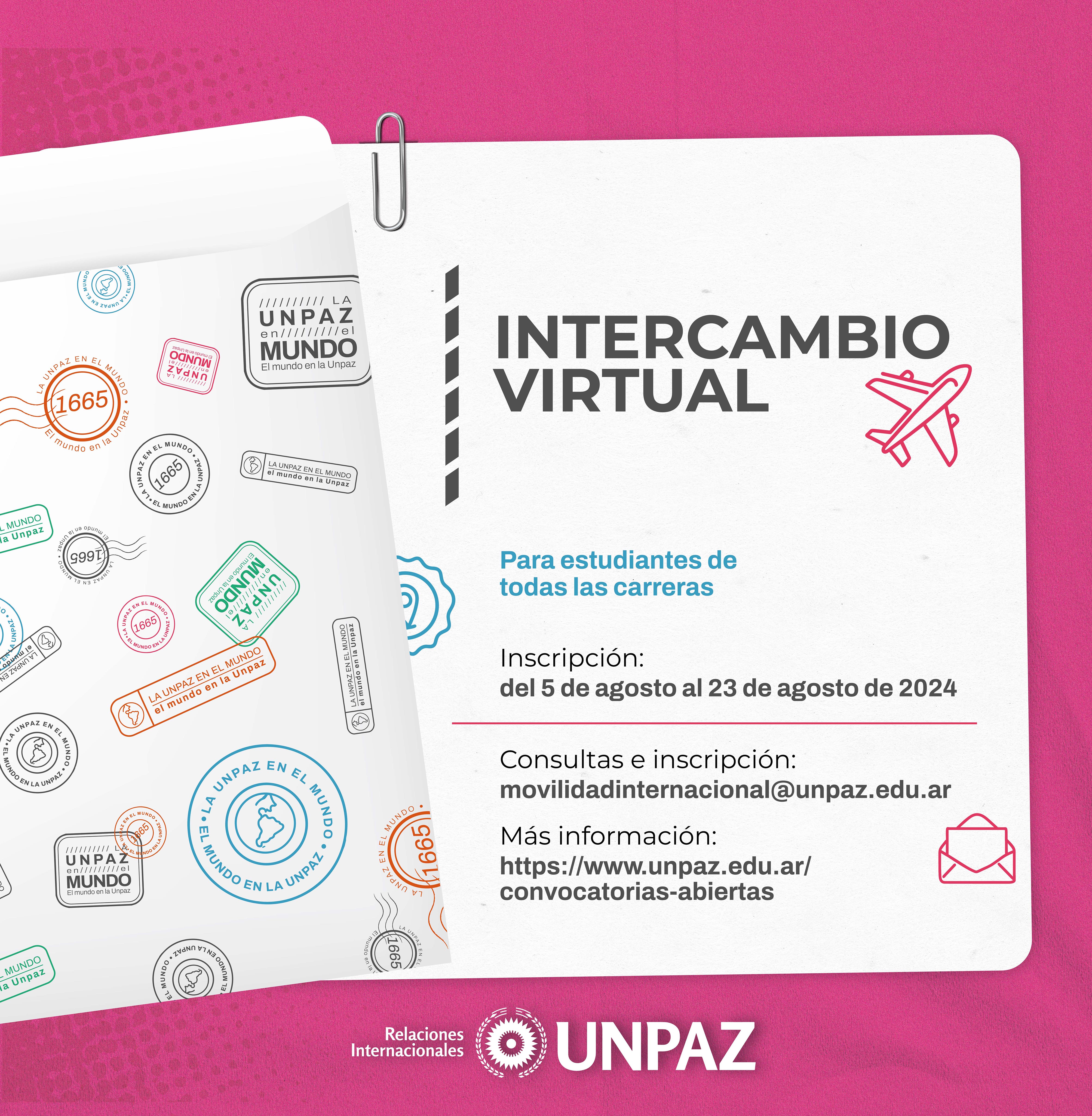 PROGRAMA DE INTERCAMBIO VIRTUAL | Universidad Nacional de José C. Paz